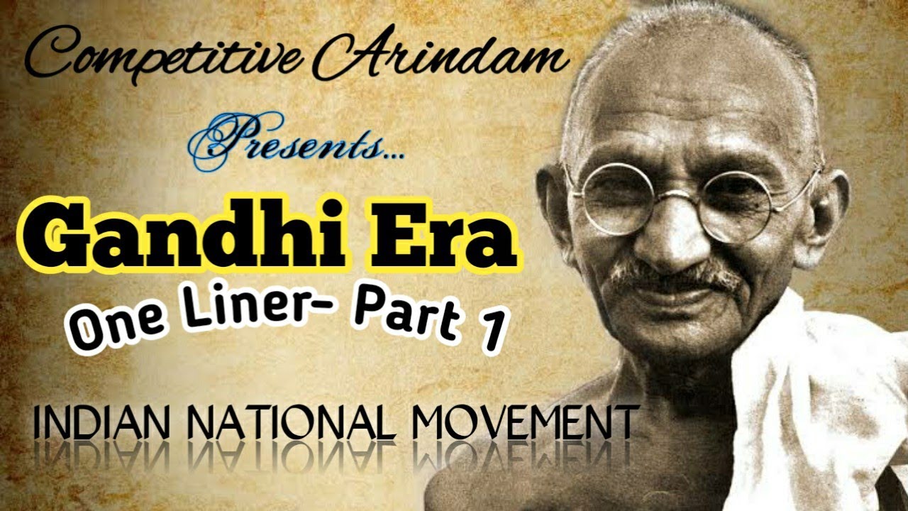 Gandhi Era (Part-1) - YouTube