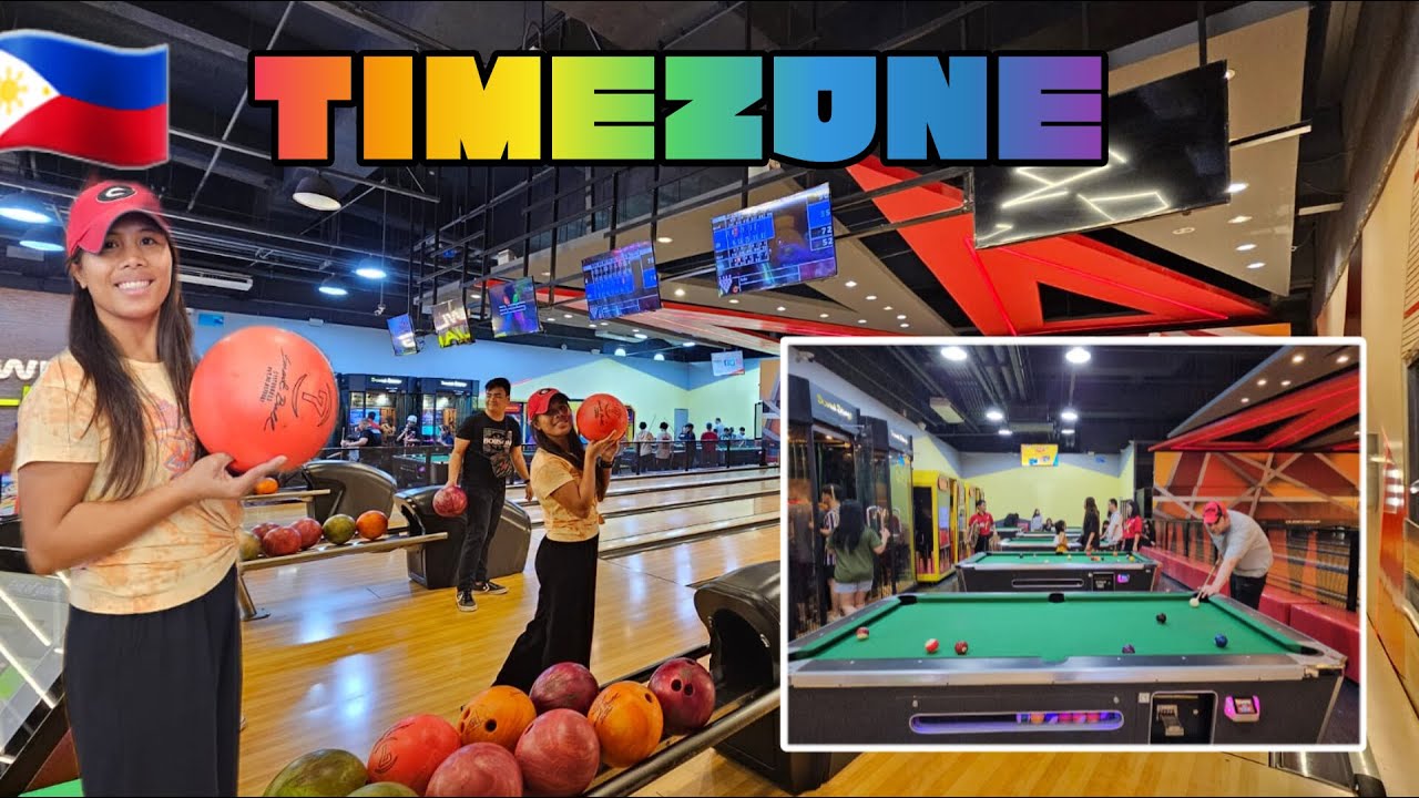 Playing at Timezone | Bowling • Billards - YouTube