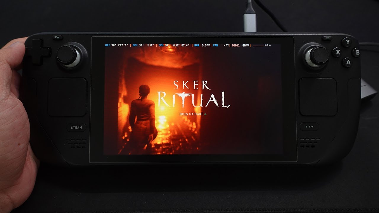 Sker Ritual Gameplay On Steam Deck - YouTube