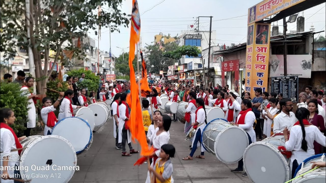 ढोल पथक || लक्ष्मी मुलींच्या गणेश मंडळ || ढोल ताशा ताल @Chaitali ...