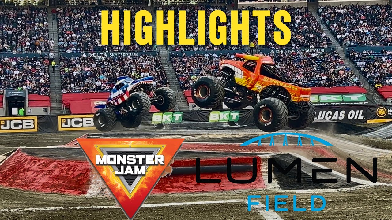 HIGHLIGHTS - Monster Jam Seattle, WA 2025 - YouTube