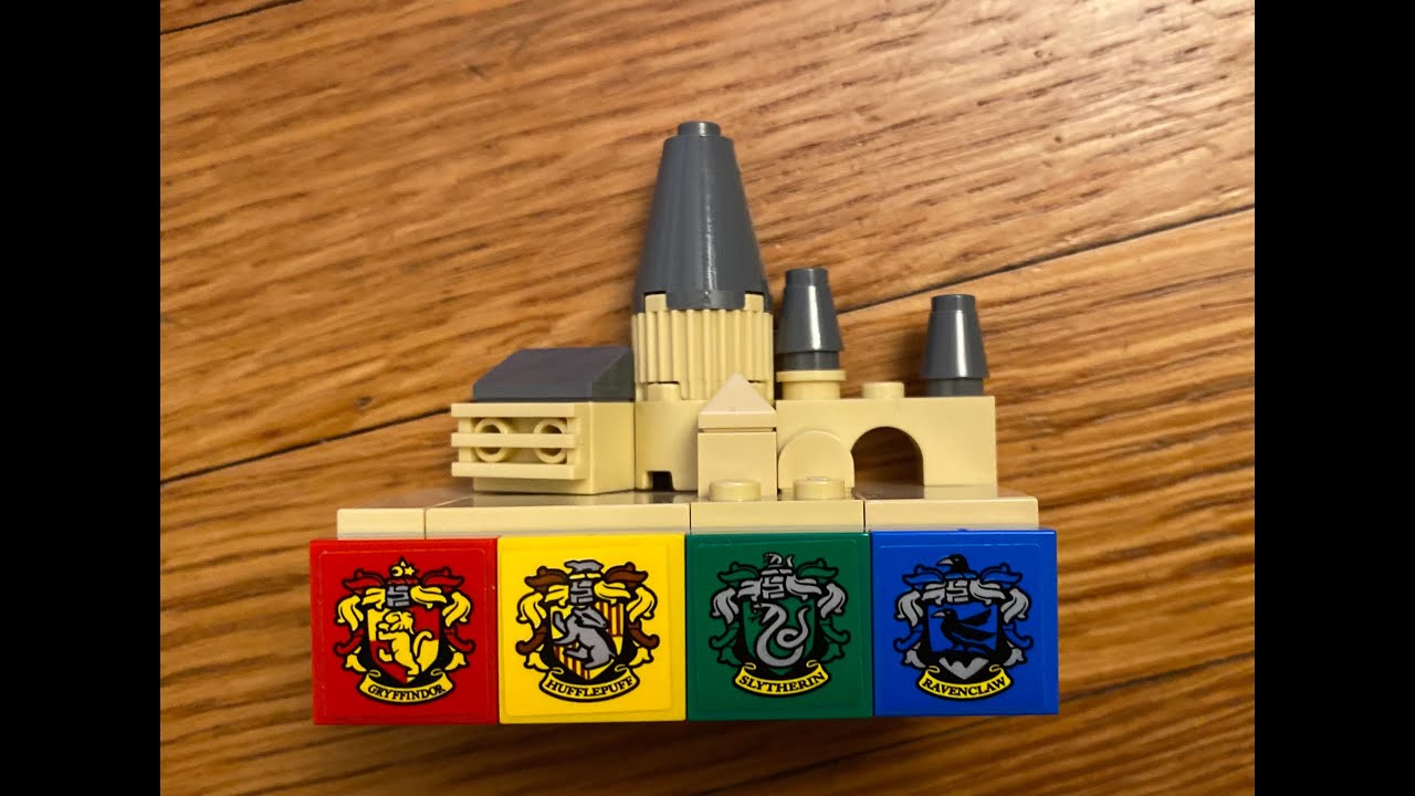 How to make a mini LEGO Hogwarts Castle (moc) - YouTube