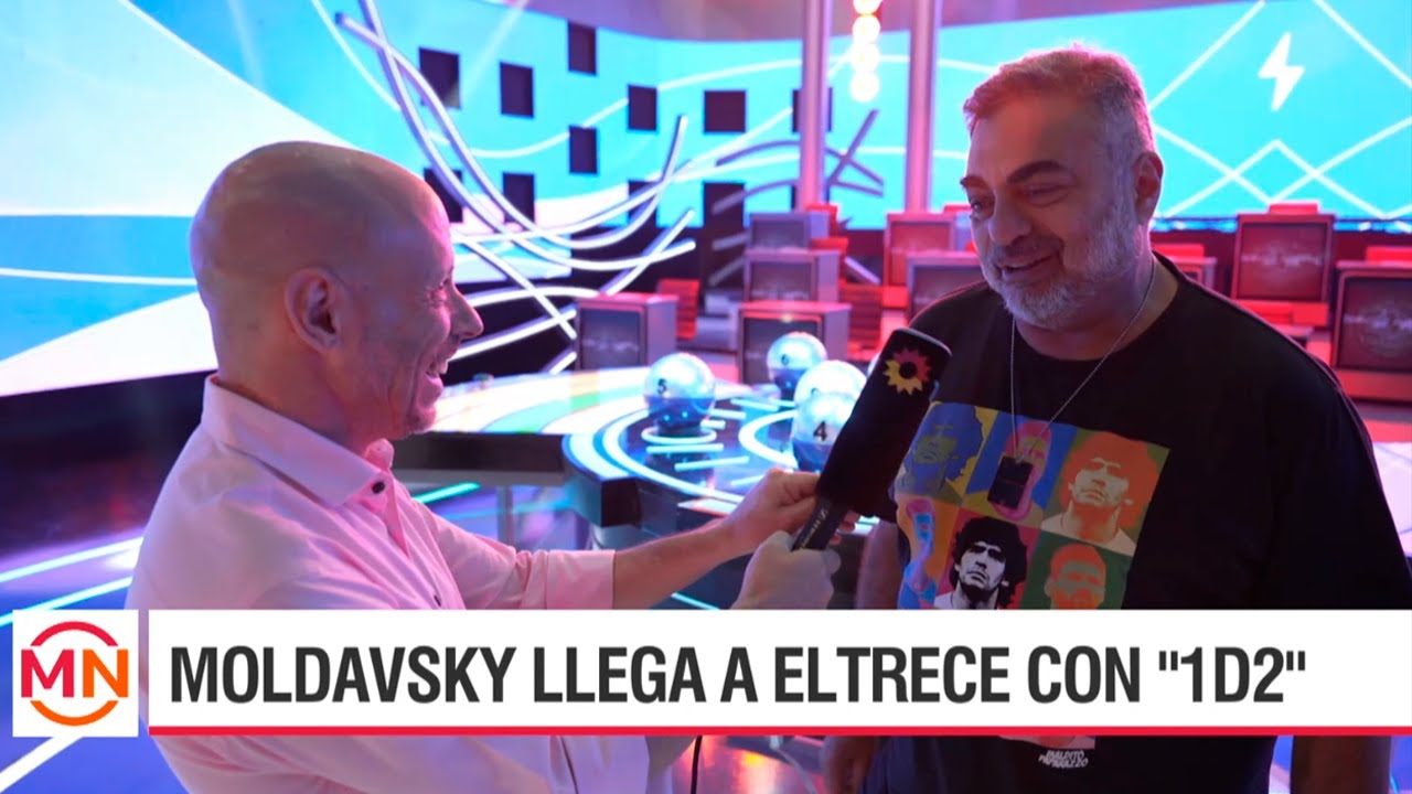 MOLDAVSKY LLEGA A #ELTRECE CON "UNA DE DOS" Y ROBERTO LE ANTICIPÓ TODO ...