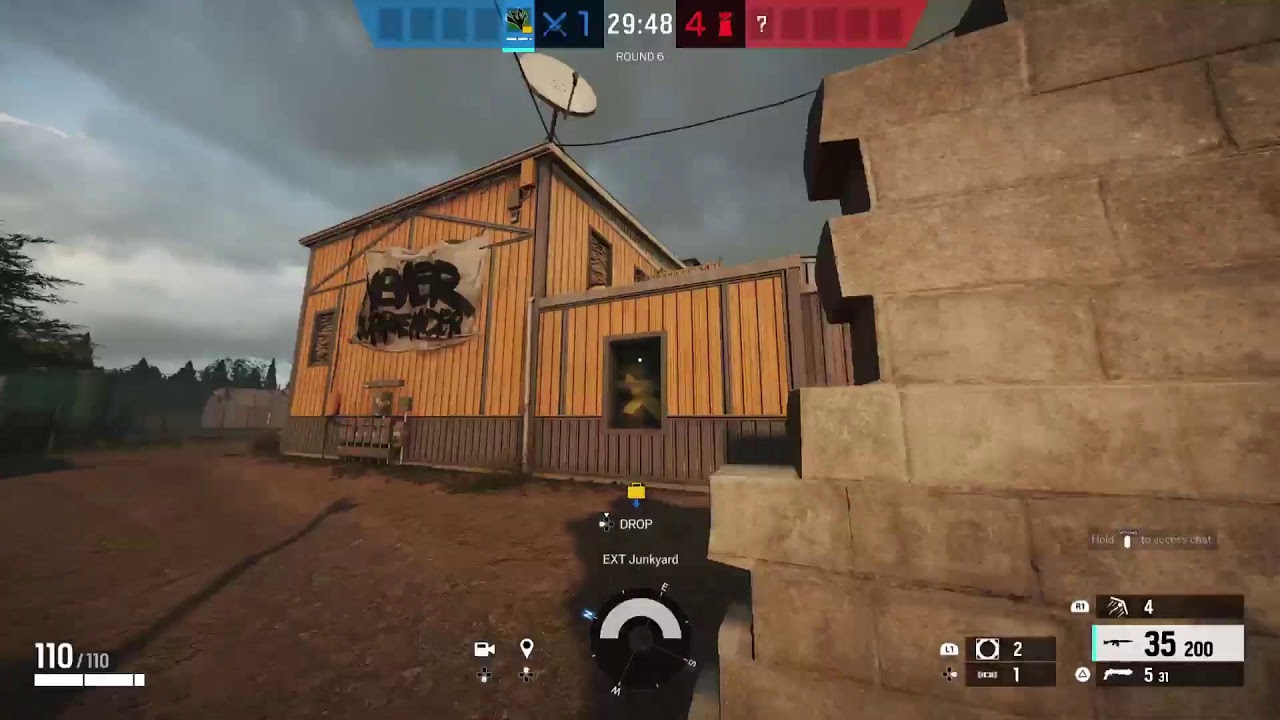 R6 first game on - YouTube