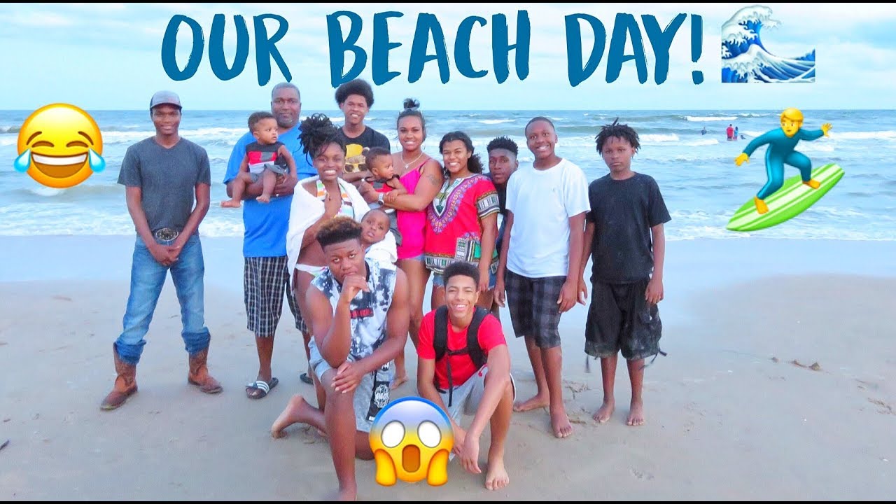 OUR DAY AT THE BEACH (HILARIOUS) - YouTube