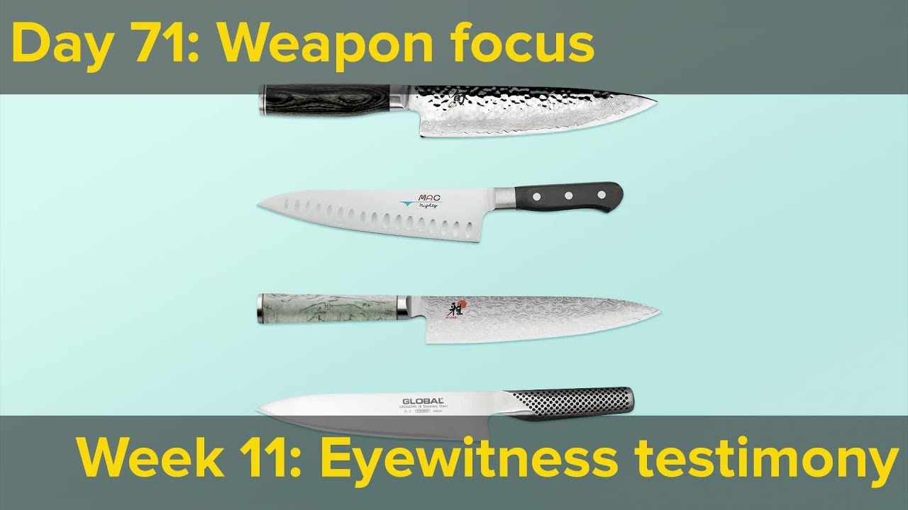 Weapon focus - YouTube