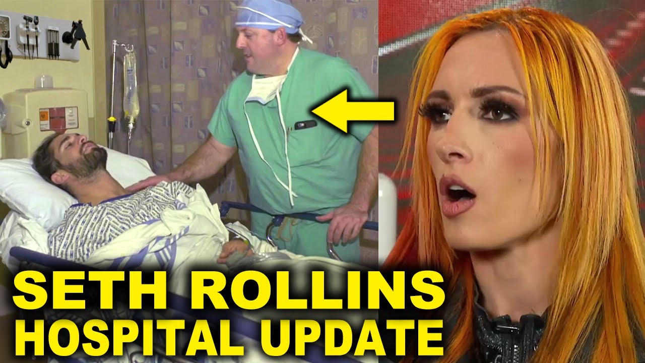 Seth Rollins Hospital Update as Becky Lynch is Sad About Injury - WWE ...