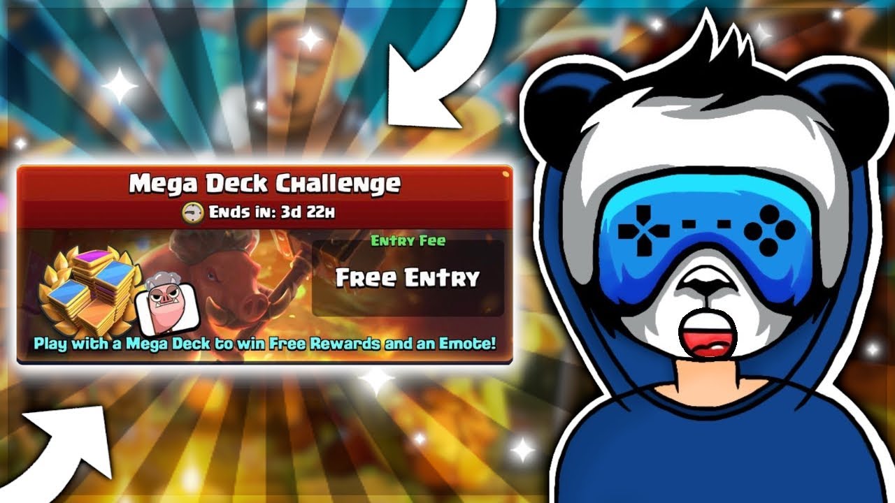 ZAGRAŁEM NOWY MEGA DECK CHALLENGE! - YouTube