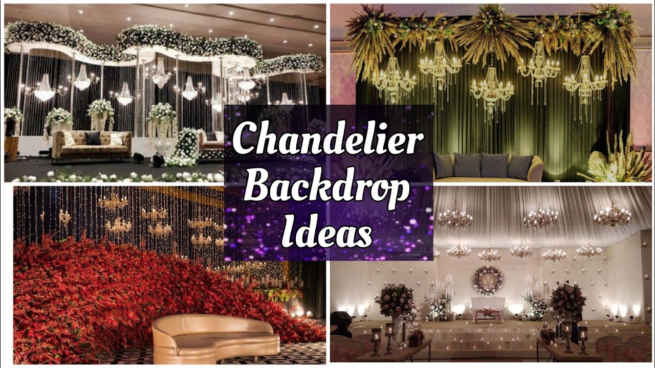 50+Beautiful chandelier bakdrop ideas|chandelier backdrops|chandelier ...