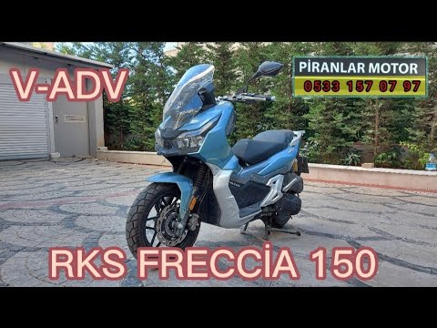 RKS FRECCİA 150 SCOOTER İNCELEMESİ - YouTube