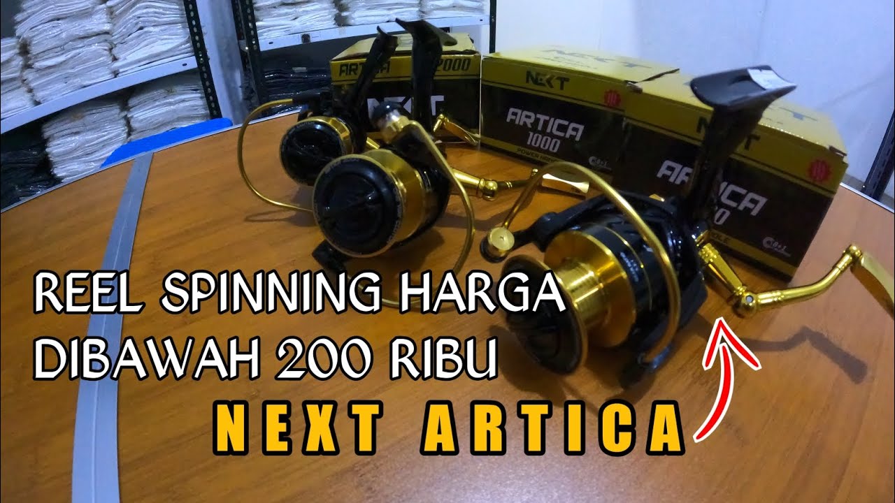 REVIEW REEL PANCING MURAH HARGA DIBAWAH 200 RIBU‼️ REEL SPINNING NEXT ...