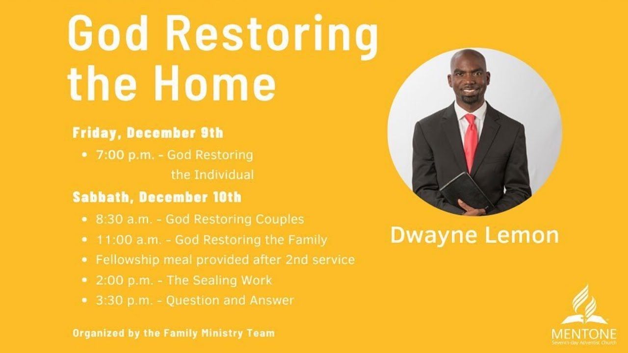 God Restoring Couples (Dwayne Lemon) - YouTube