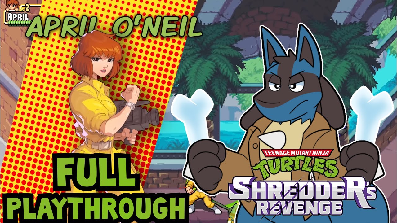 TMNT: Shredder's Revenge - April O’Neil Story Mode Full Playthrough ...