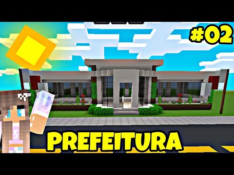Como construir uma prefeitura no Minecraft! Construindo uma cidade no ...