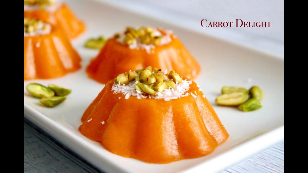 Carrot Delight | Carrot Dessert | Carrot Sweet | Diwali sweet | Carrot ...