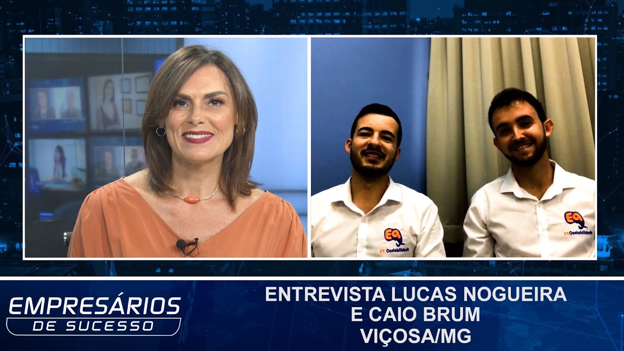 Entrevista Caio Brum e Lucas Nogueira, sócios da E9 Contabilidade - YouTube