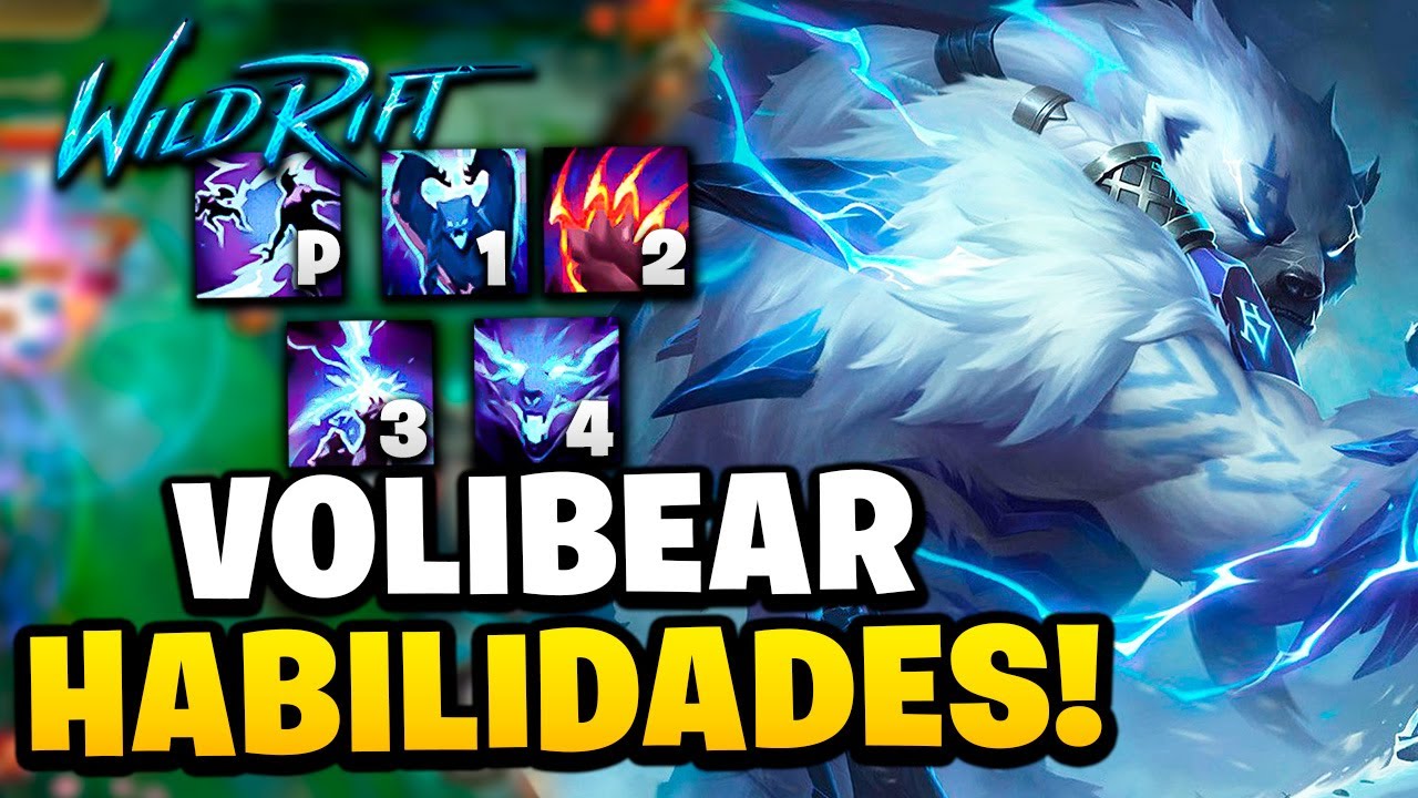 ⚡ Volibear Guía: ¡Habilidades, Jungla y Top! | Wild Rift - YouTube