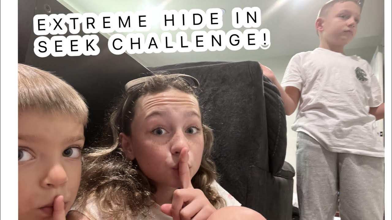 EXTREME HIDE IN SEEK! (CHALLENGE) - YouTube