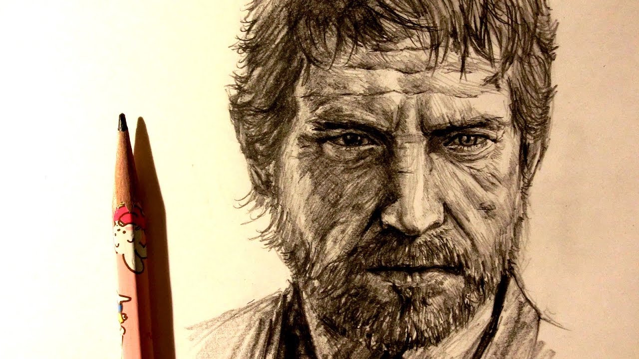 ASMR | Pencil Drawing 108 | Joel (Request) - YouTube