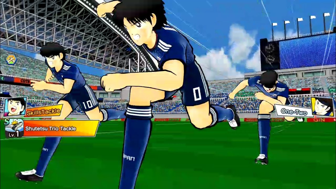 Shutetsu Trio Tackle (Teppei Kisugi) - Captain Tsubasa Dream Team Skill ...