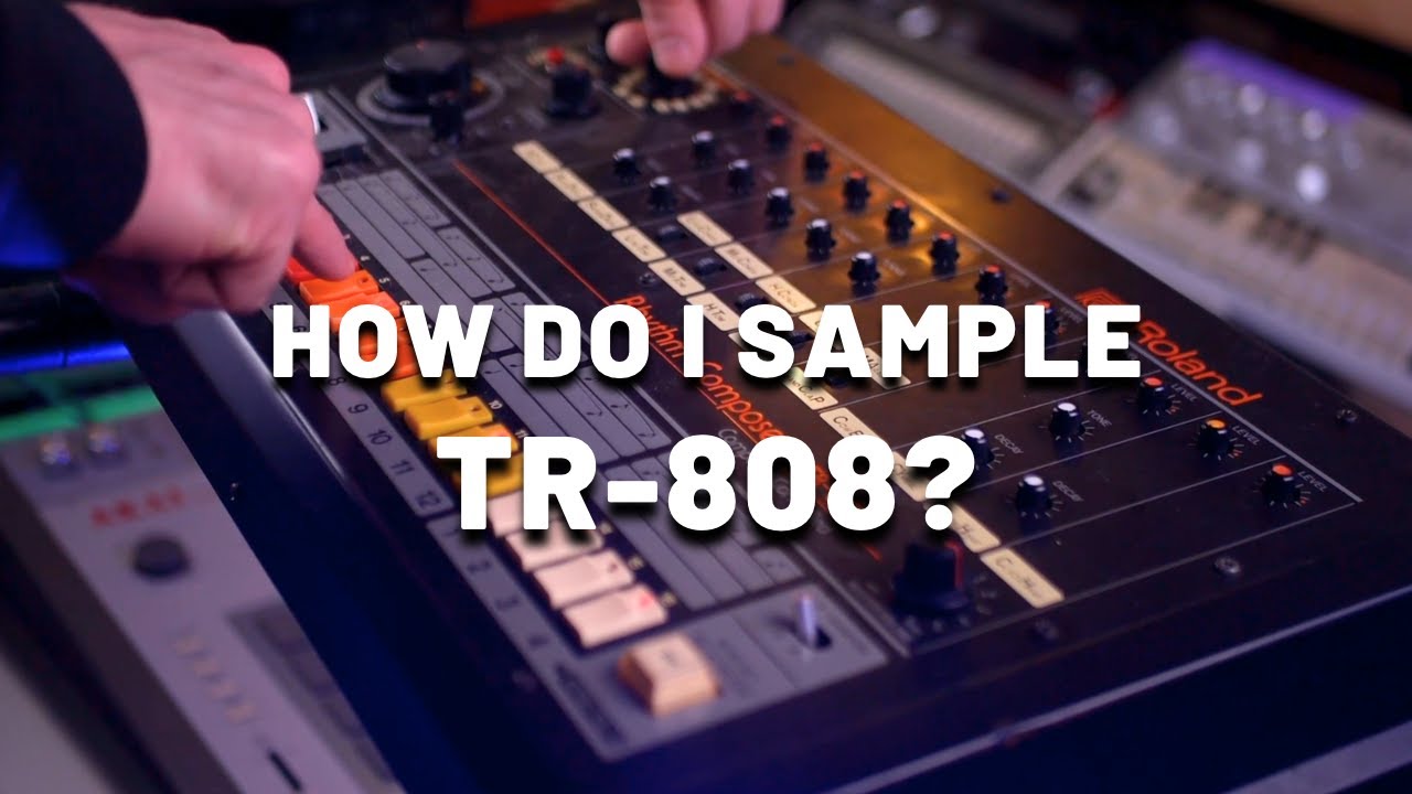 How Do I Sample the Roland TR-808 [Drum Machine Demo] (No Talking ...