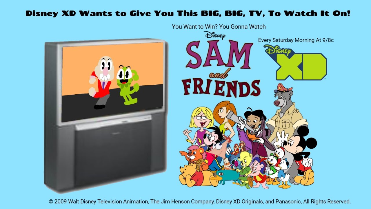 Disney XD - Sam and Friends (2009 Animated Series) Panasonic TV ...