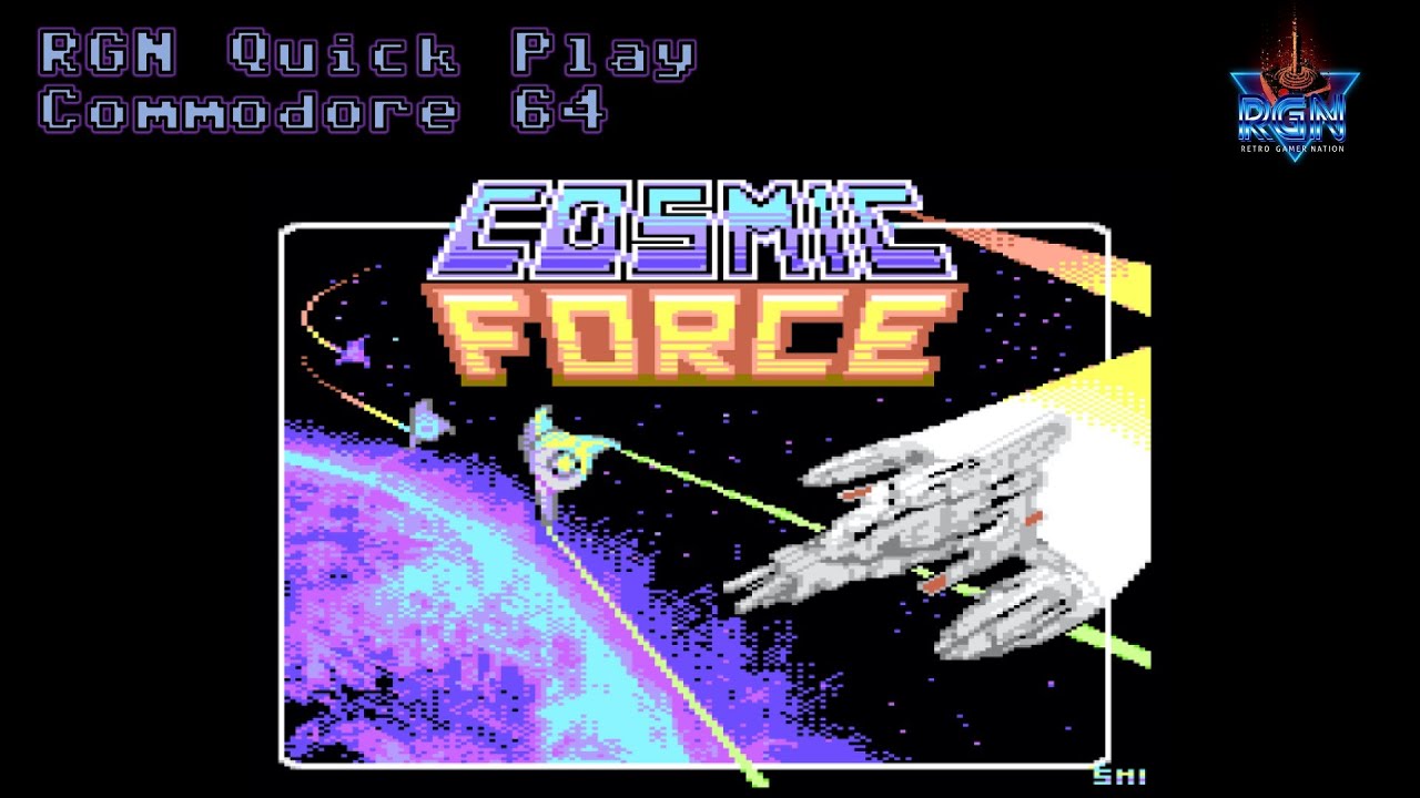 Cosmic Force (C64) - New 2020 Release - YouTube
