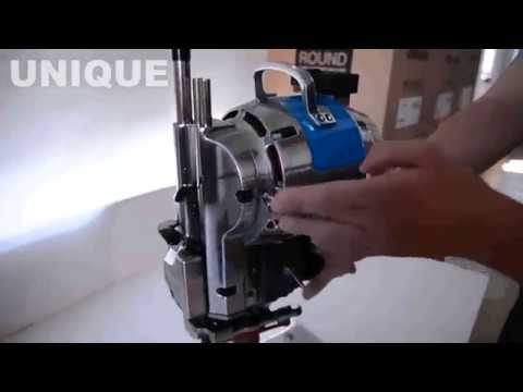 CZD-3 Auto-sharpening cutting machine - YouTube