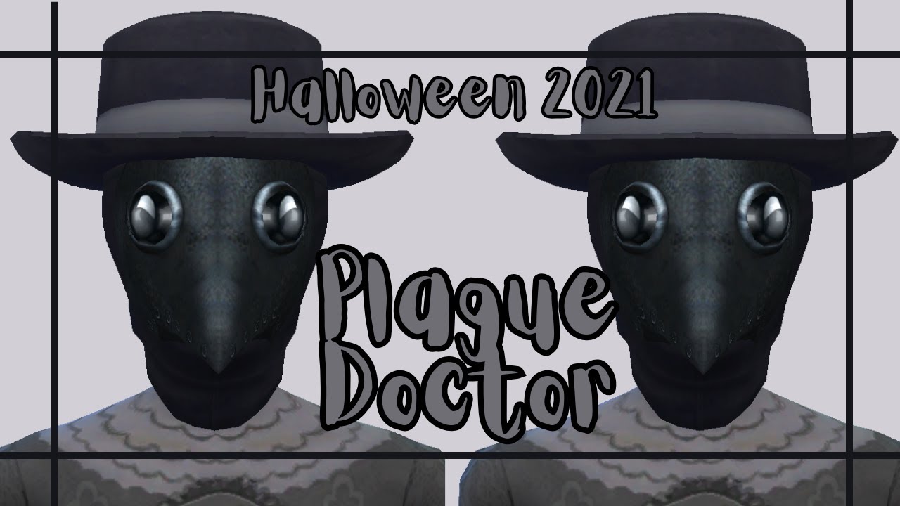 🖤 Halloween 2021: Plague Doctor - Sims 4 + CC // Create A Sim 🖤 - YouTube