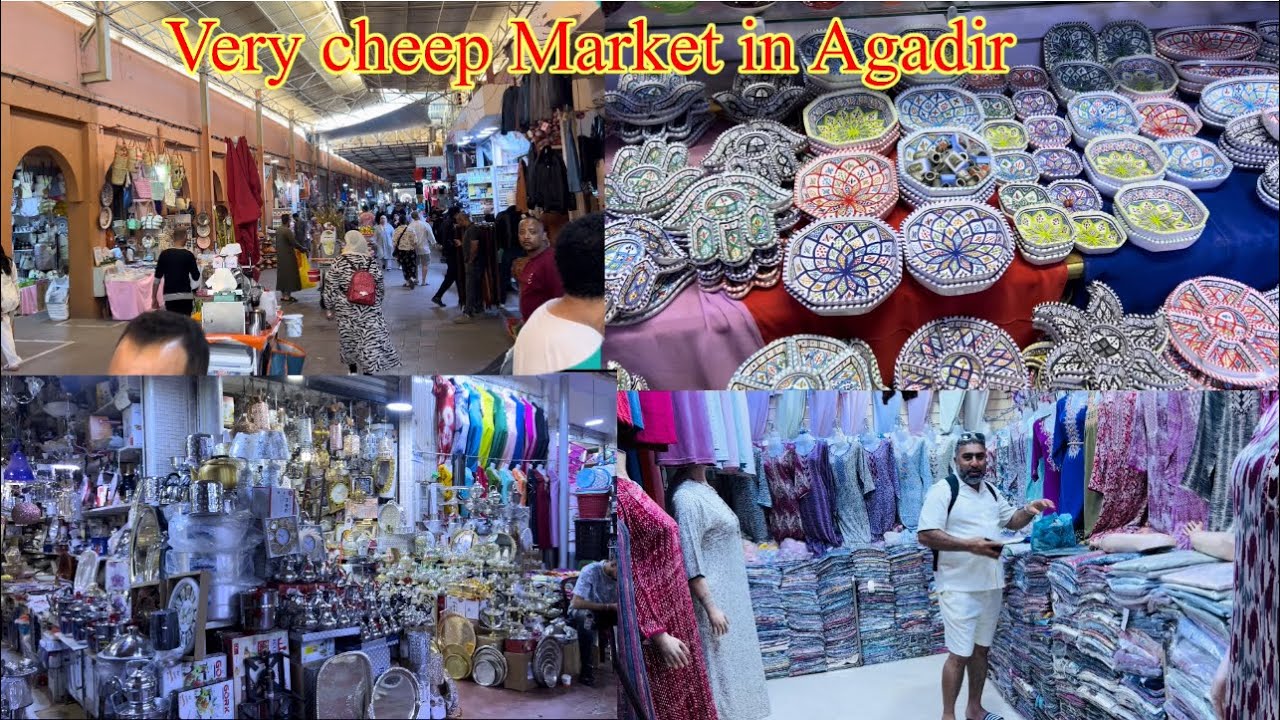 SOUK EL HAD - AFRICA’S LARGEST MARKET AGADIR MOROCCO 🇲🇦 - YouTube