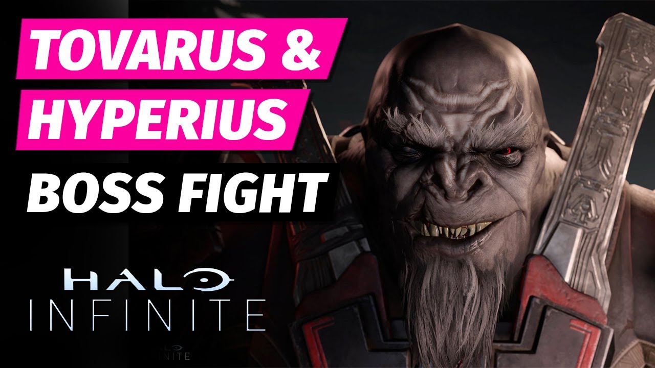 Halo Infinite Tovarus & Hyperius Boss Fight Gameplay Walkthrough - No ...