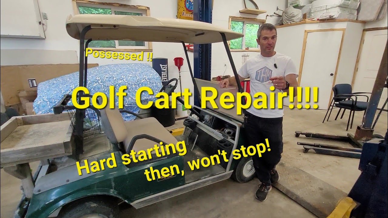This Golf Cart is POSSESSED !!! - YouTube