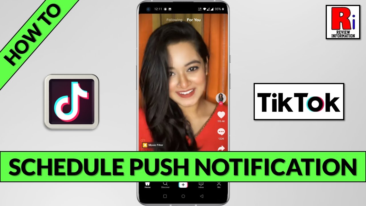 How to Schedule Push Notification on TikTok - YouTube