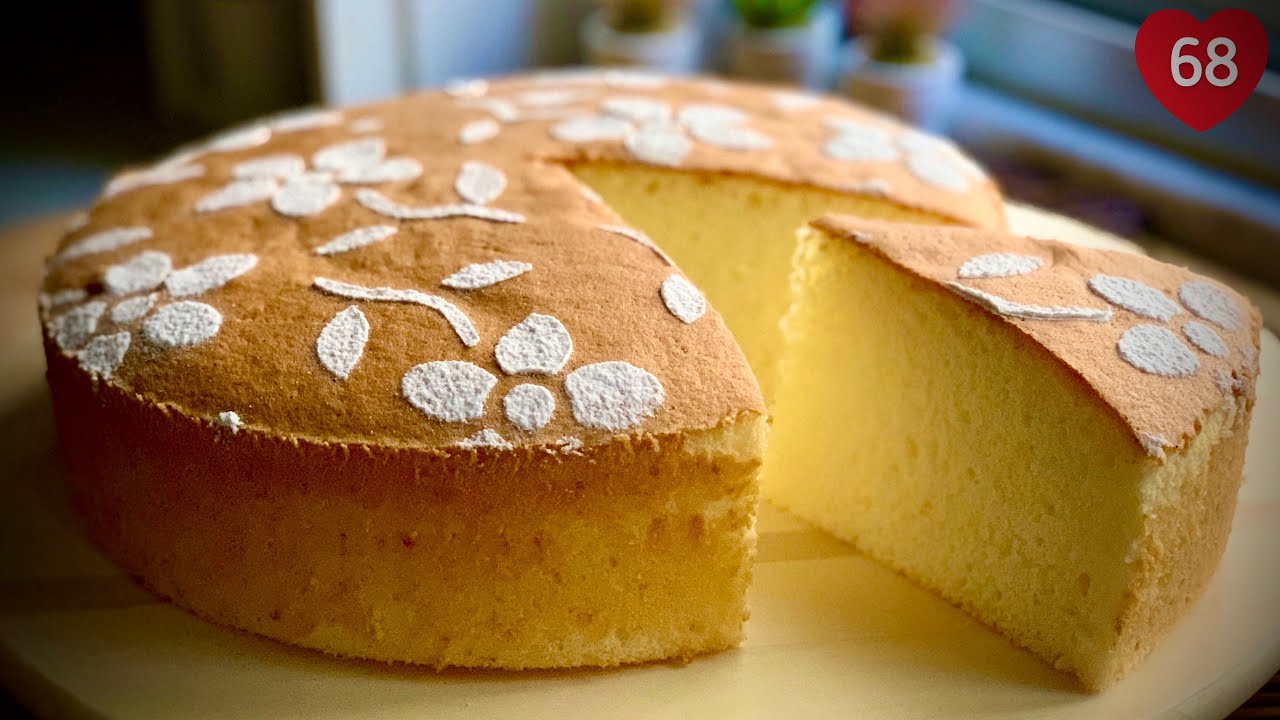 EASY Basic CHIFFON Cake Recipe - YouTube