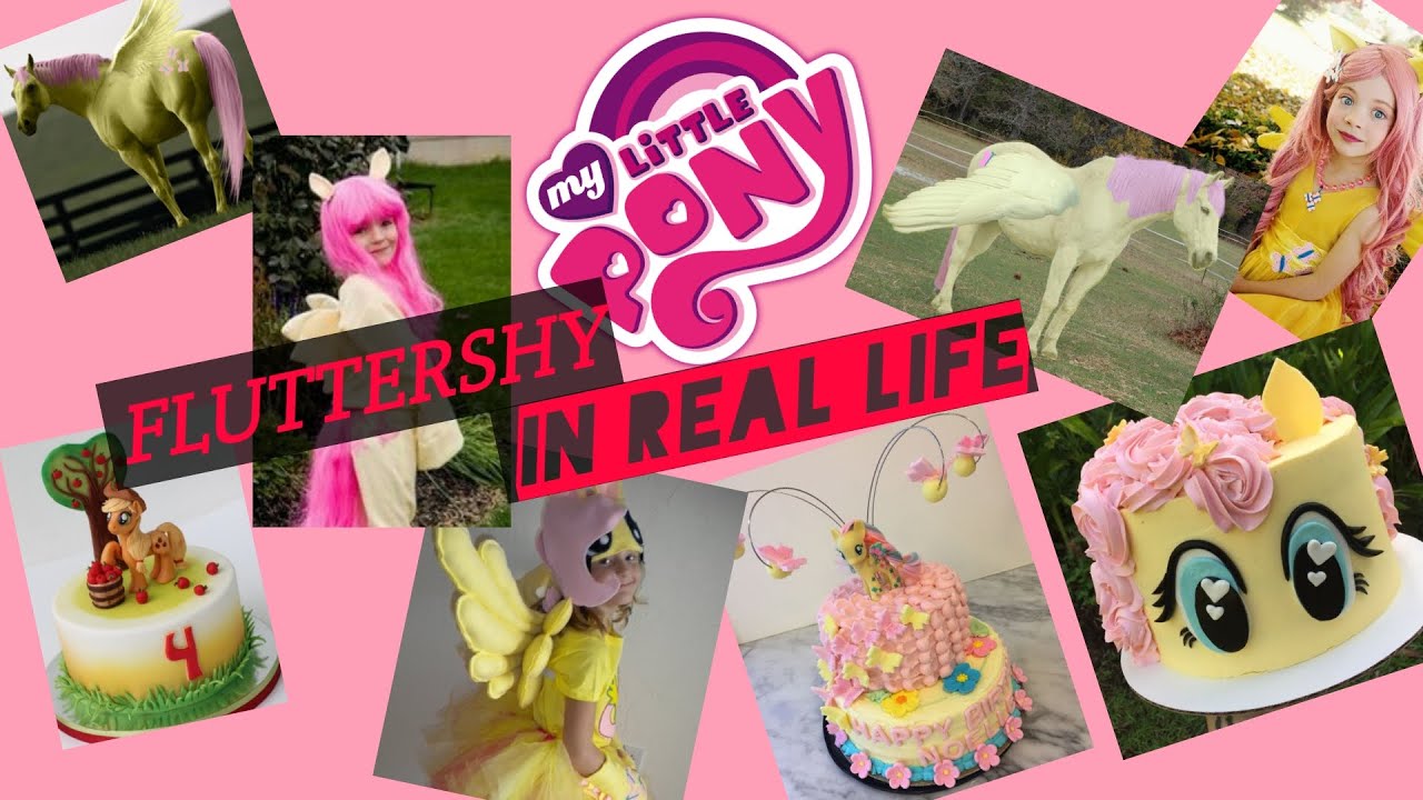 My Little Poni : Fluttershy di Kehidupan Nyata || Fluttershy in Real ...