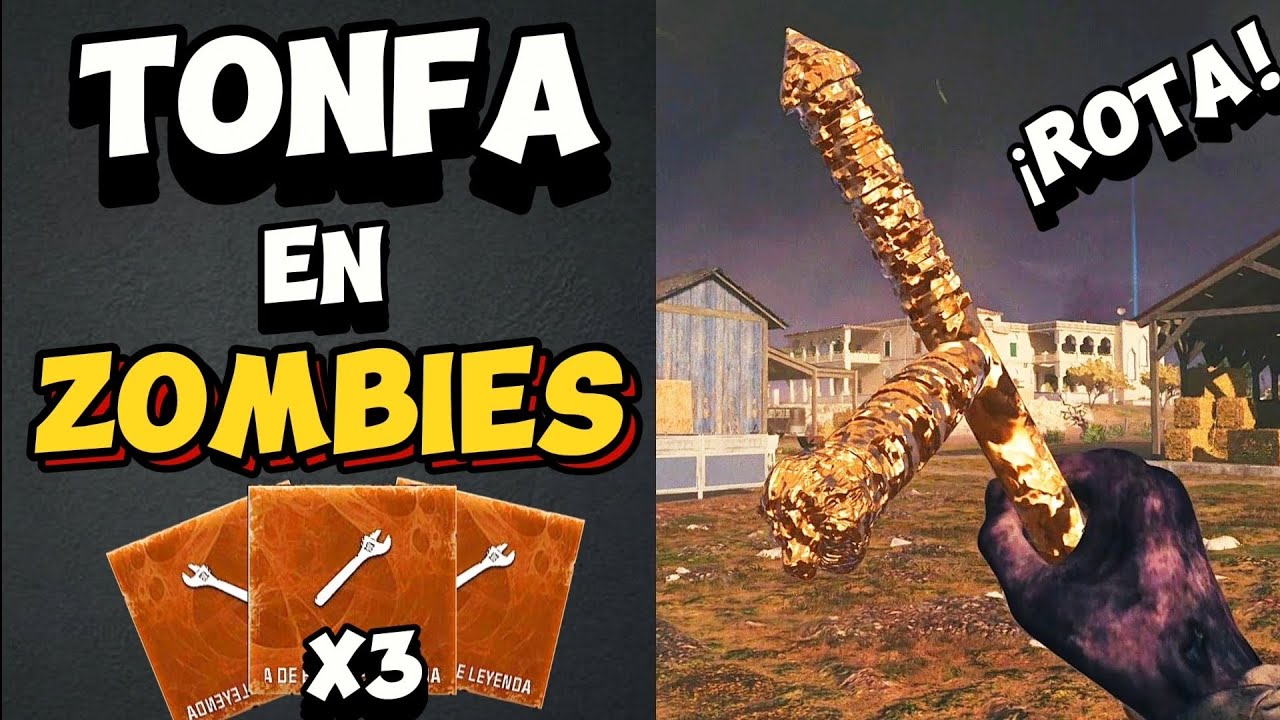 ️TONFA EN ZOMBIES ¿ROTA? ZOMBIES MW3 (CallOfDutyModernWarfare3) - YouTube