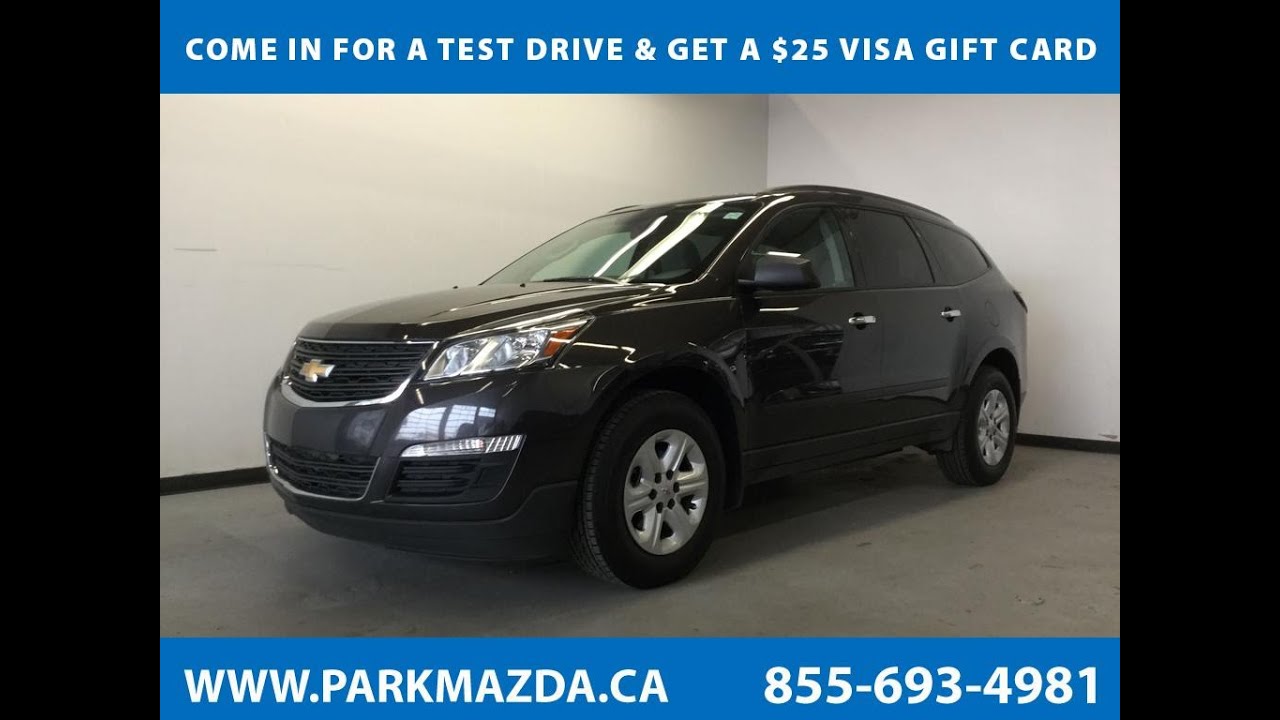 GREY 2016 Chevrolet Traverse LS Review Sherwood Park Alberta - Park ...