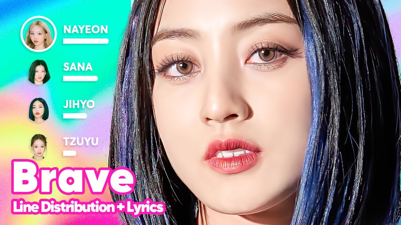 TWICE - Brave (Line Distribution + Lyrics Karaoke) PATREON REQUESTED ...