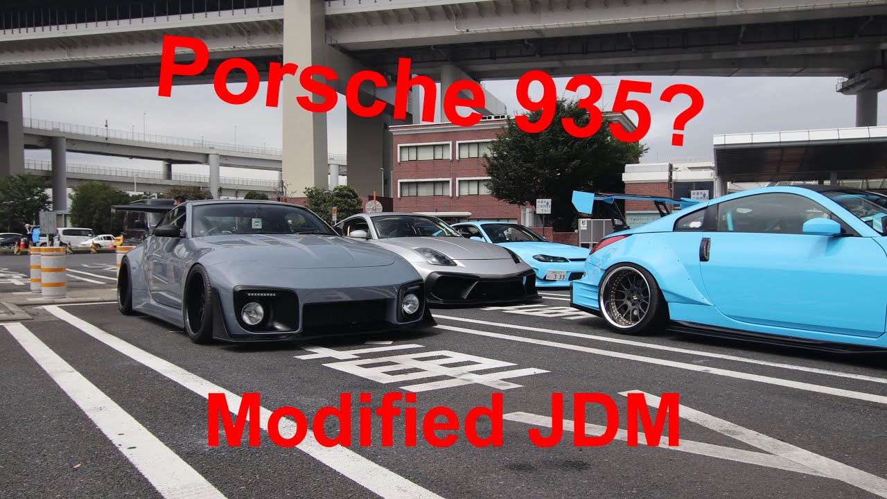 Someone turned their Nissan 350z into a slant nose Porsche?? - YouTube