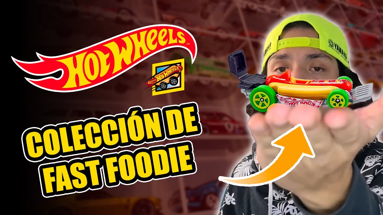 COLECCIÓN HOT WHEELS FAST FOODIE - YouTube