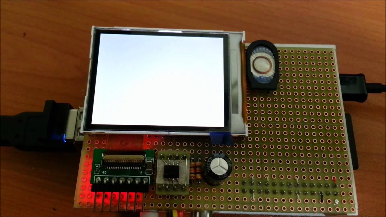 Raspberry Pi TFT-LCD and sound - YouTube