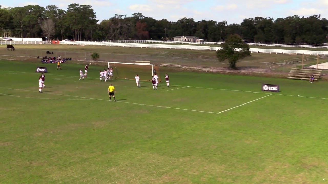Carolina Rapids ECNL 02 vs. FC Bucks ECNL 02 - 12/31/2018 - GOAL! - YouTube