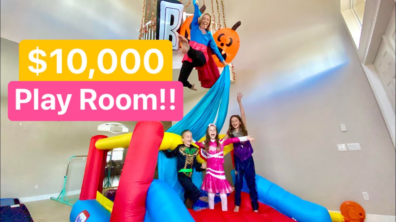 $10,000 play room!!😍 - YouTube