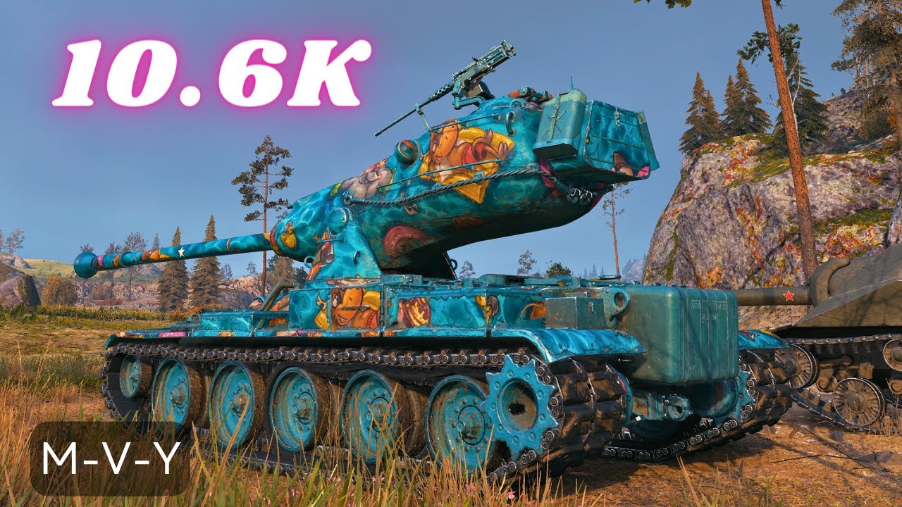 M-V-Y 10.6K Damage 8 Kills World of Tanks #wot #worldoftanks - YouTube