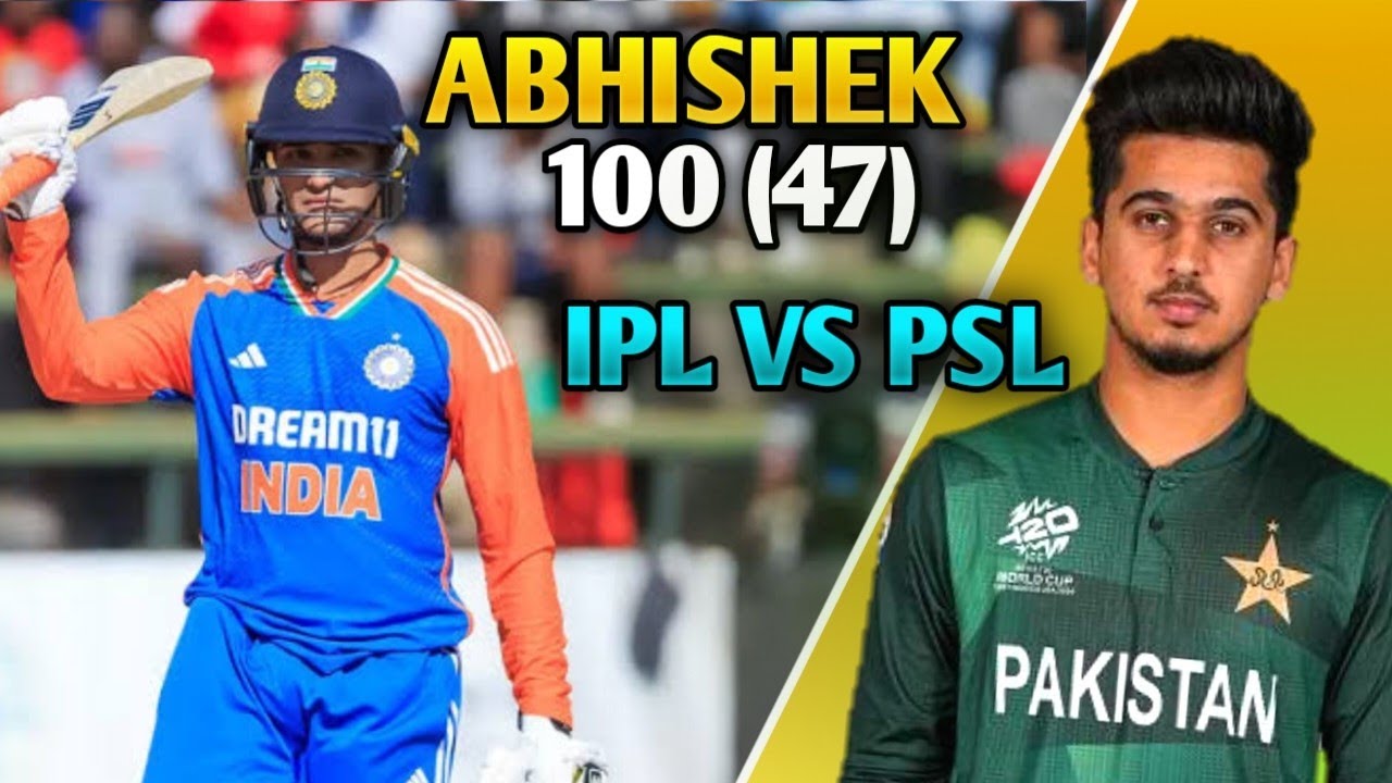 ABHISHEK sharma ne zimbabar ki favourite team ko pela | ABHISHEK FIRST ...