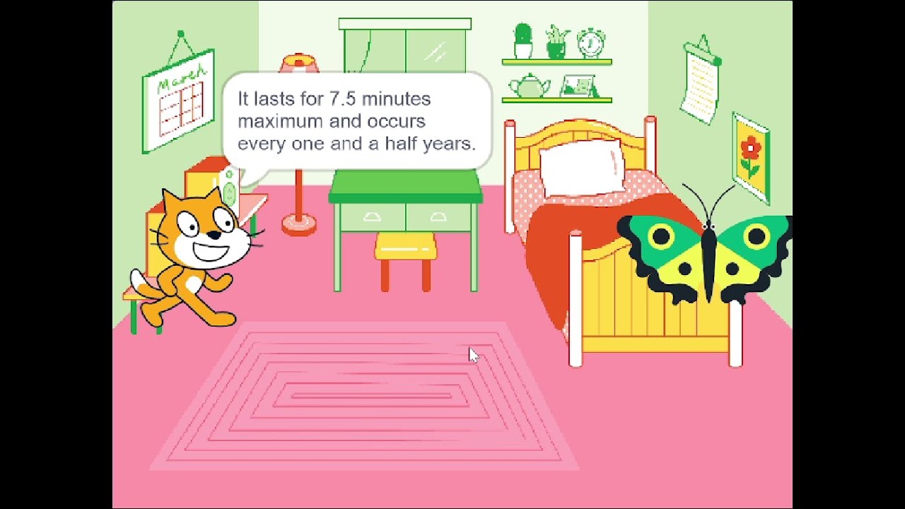 Understanding solar and lunar eclipses with the help of scratch - YouTube