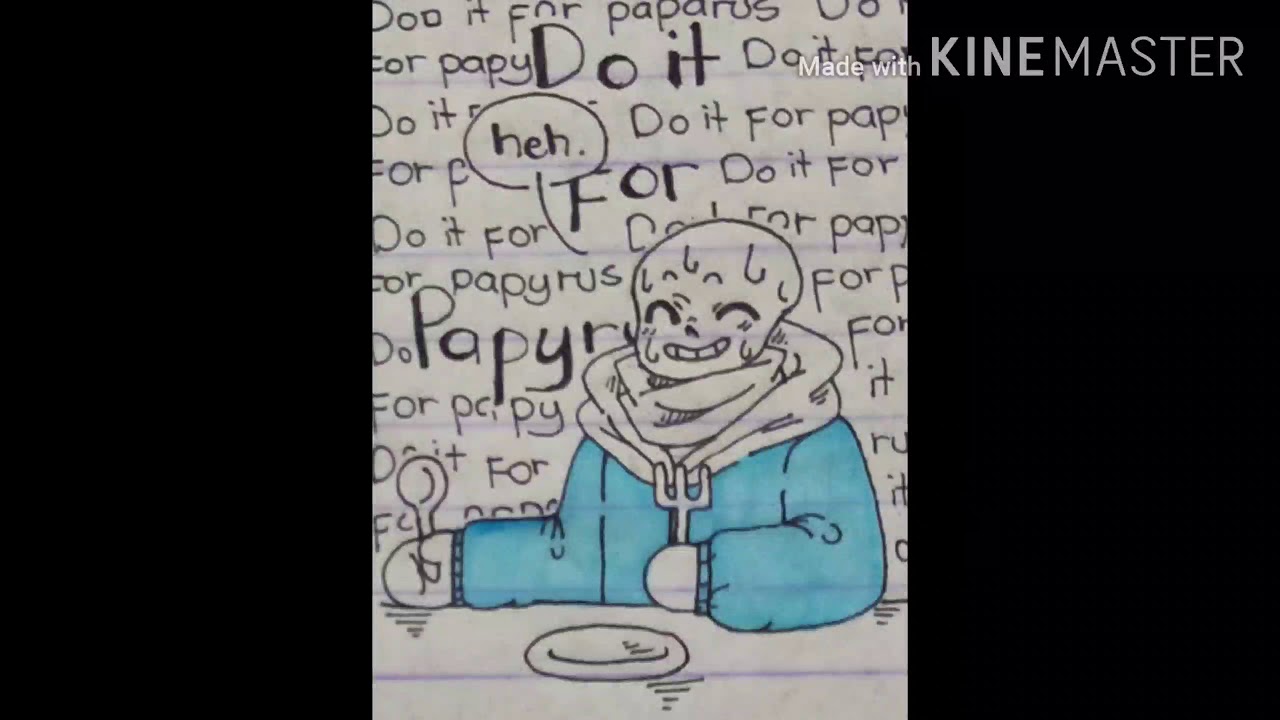 How papyrus and sans got there pet rock . - YouTube
