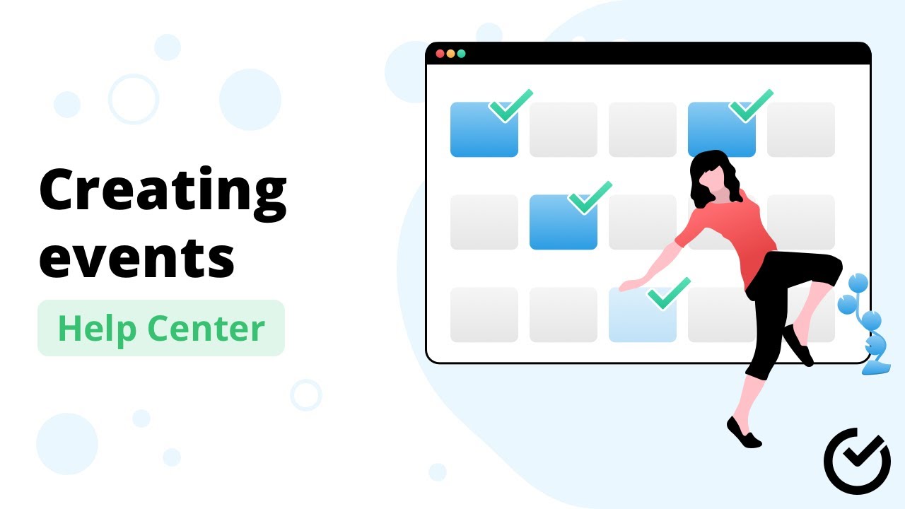 Creating events in the schedule - YouTube