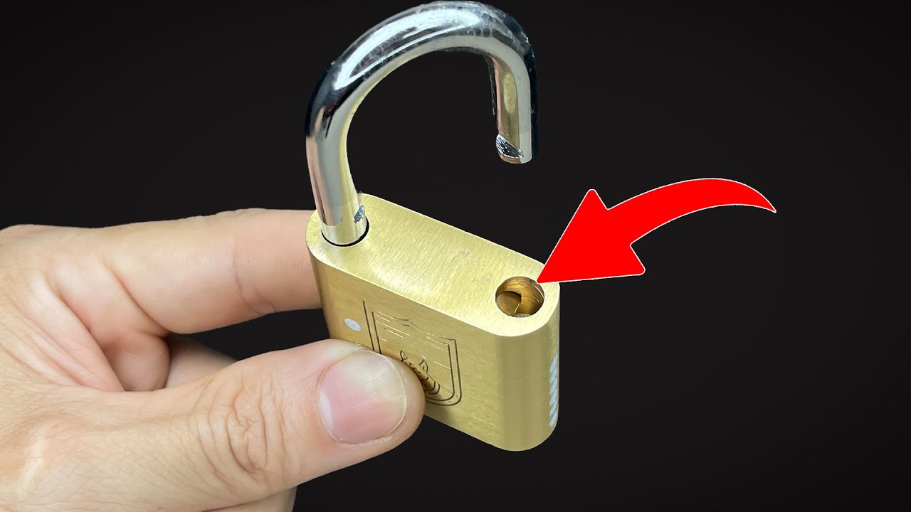 Insane Way to Open Any Lock Without a Key! Easily Unlock Every Lock In ...
