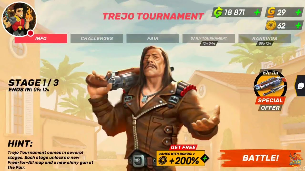 Guns of Boom TREJO TOURNAMENT Episode 2 New Map + Cases Unboxed + 1st ...